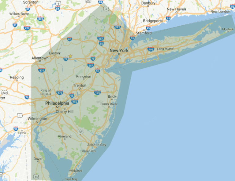 Areas We Serve - Russell Reid